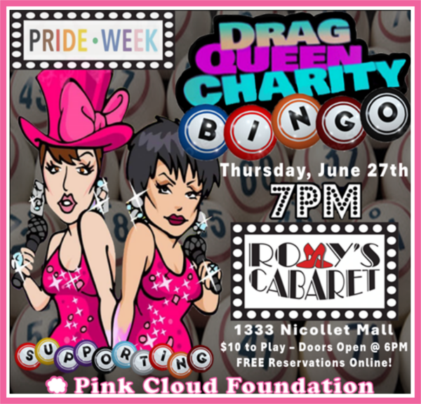 Drag Bingo @ Roxy’s Cabaret – Twin Cities Pride
