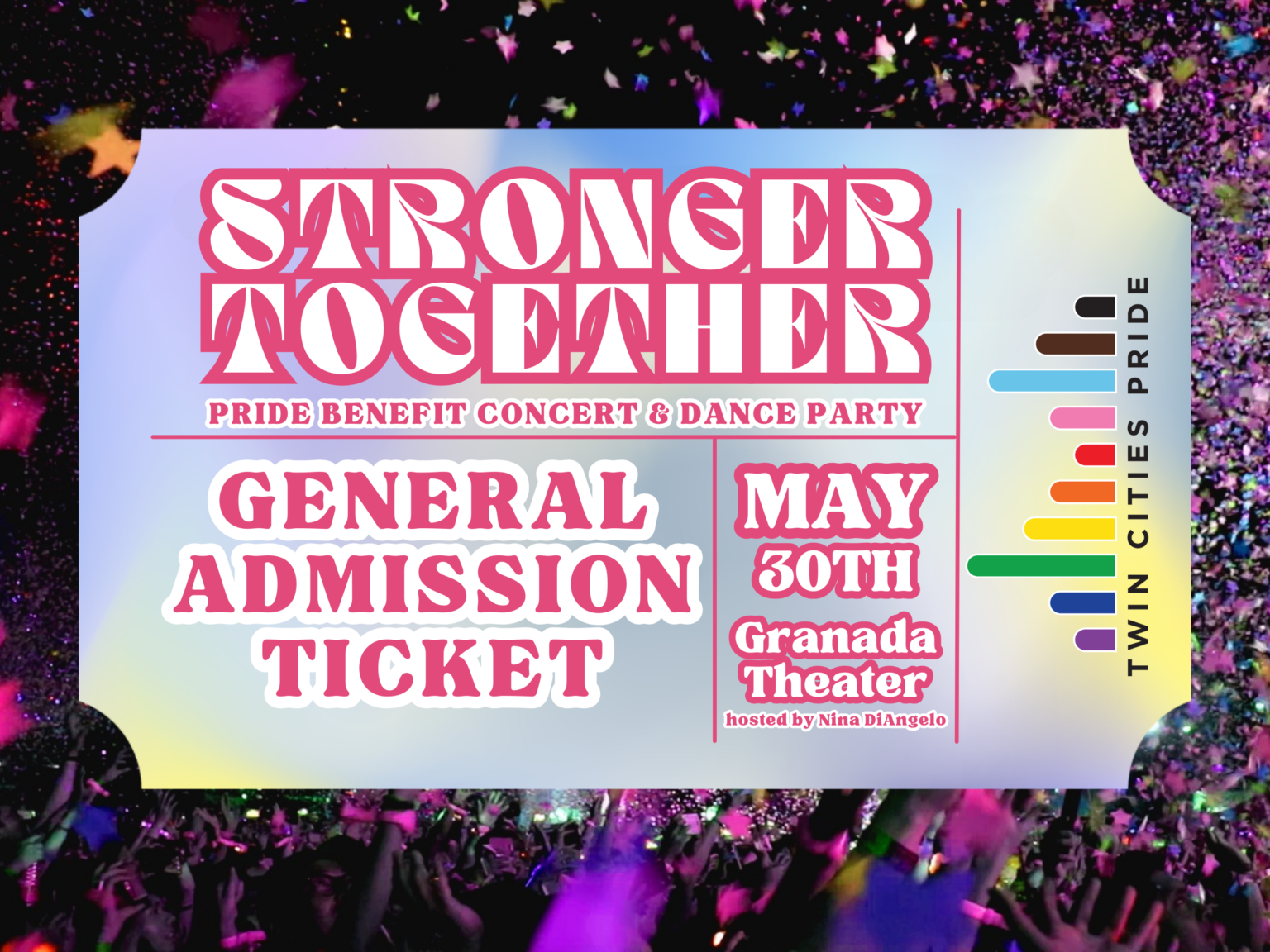 STRONGER TOGETHER BENEFIT CONCERT – Twin Cities Pride