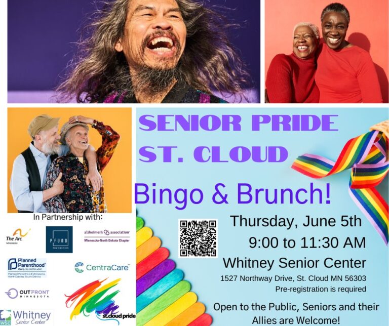 Senior PRIDE Bingo and Brunch – Twin Cities Pride