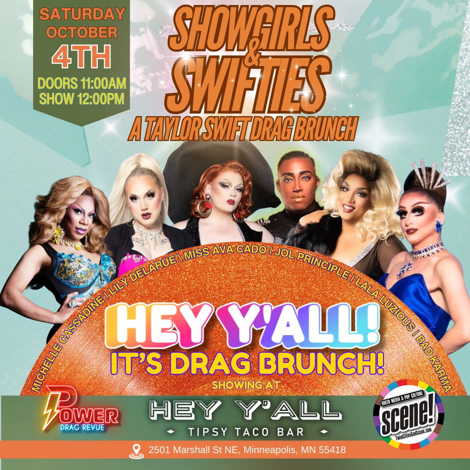 Taylor Swift Drag Brunch – Twin Cities Pride